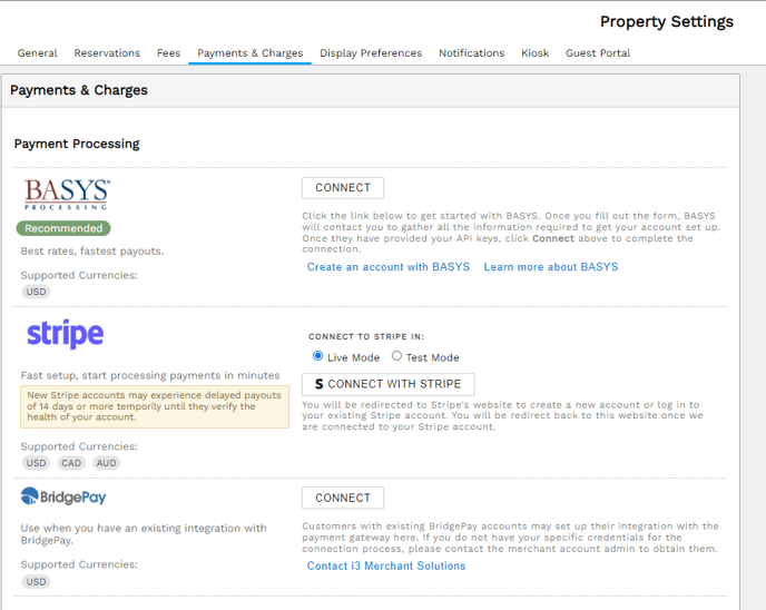 Process Payments with BASYS
